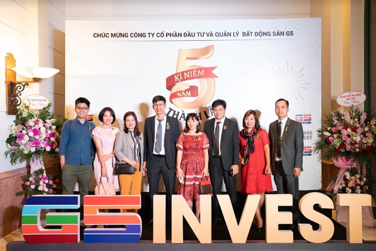 Kỷ niệm 5 năm thành lập G5 Invest - G5 Invest